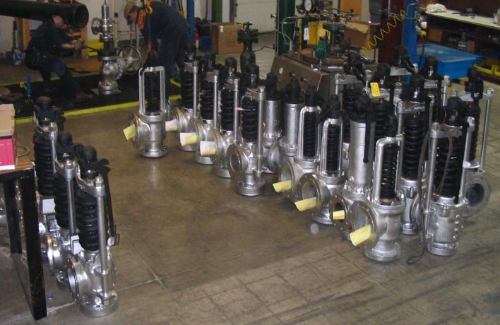 Safety Valve Repair and Testing - Millennium Power Services Services