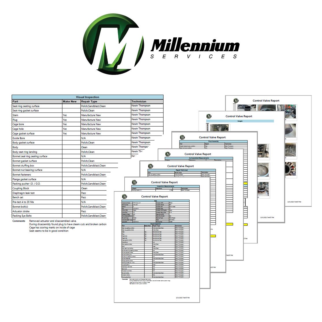 Millennium Customer Portals & Reports - Millennium Power Services